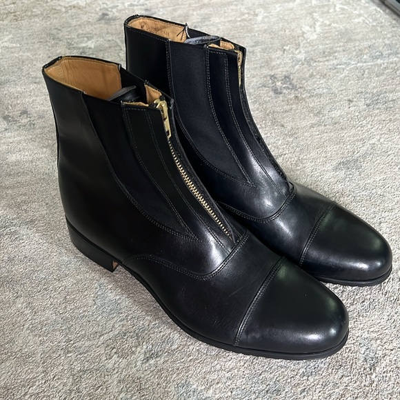 e. vogel | Shoes | E Vogel Bespoke Chelsea Zip Front Boots | Poshmark